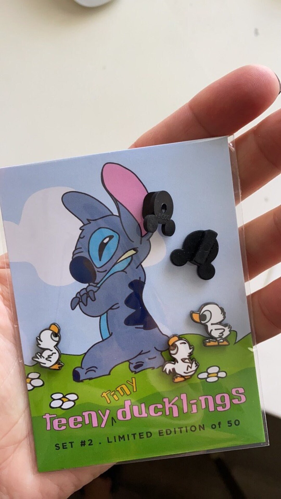 Teeny Tiny Mini Duckling Pin Set of 3 Stitch Ducks Limited Edition - Etsy