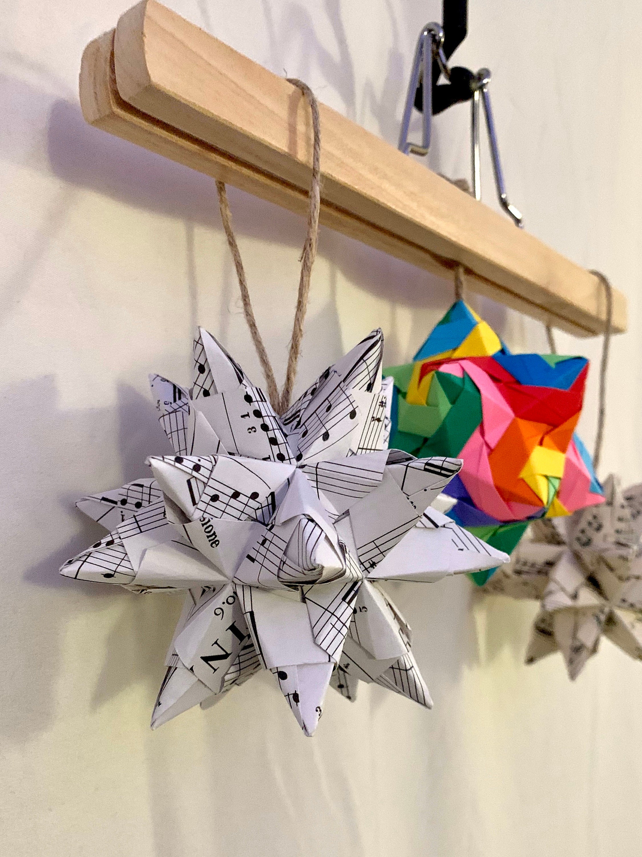 Music Ornament - Origami - Etsy