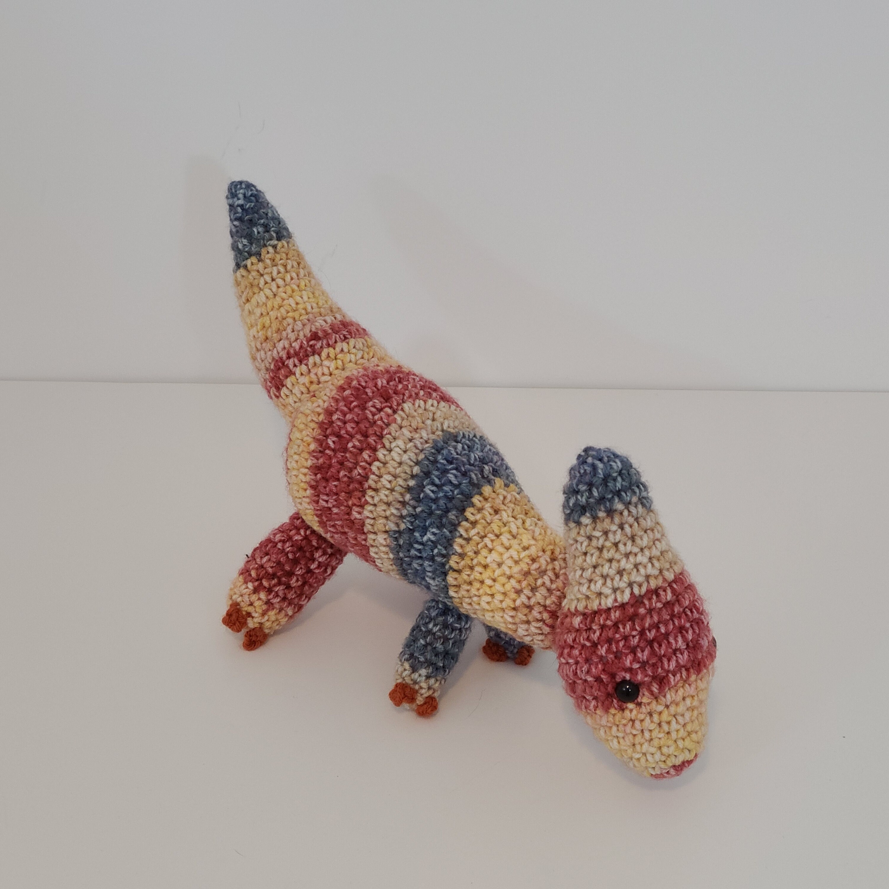 Handmade Crochet Parasaurolophus Amigurumi Parasaurolophus - Etsy Denmark