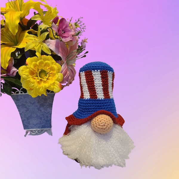 Crochet Uncle Sam - Etsy