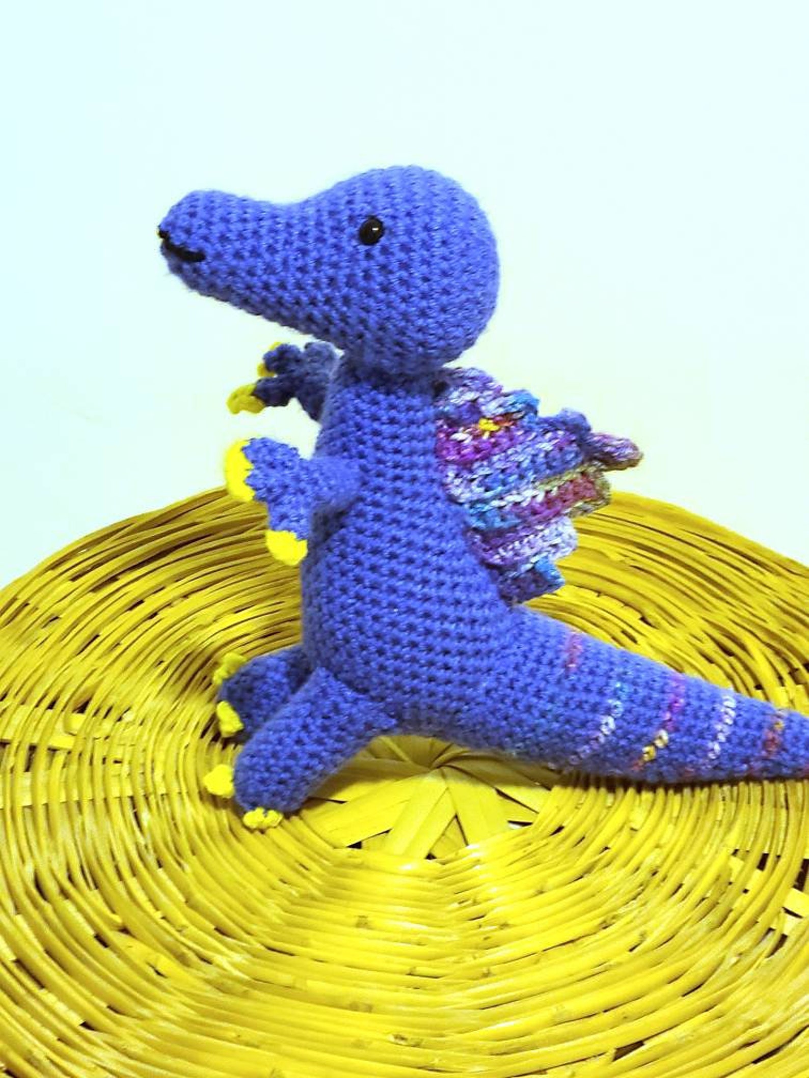 Handmade Crochet Spinosaurus Amigurumi Dinosaur - Etsy