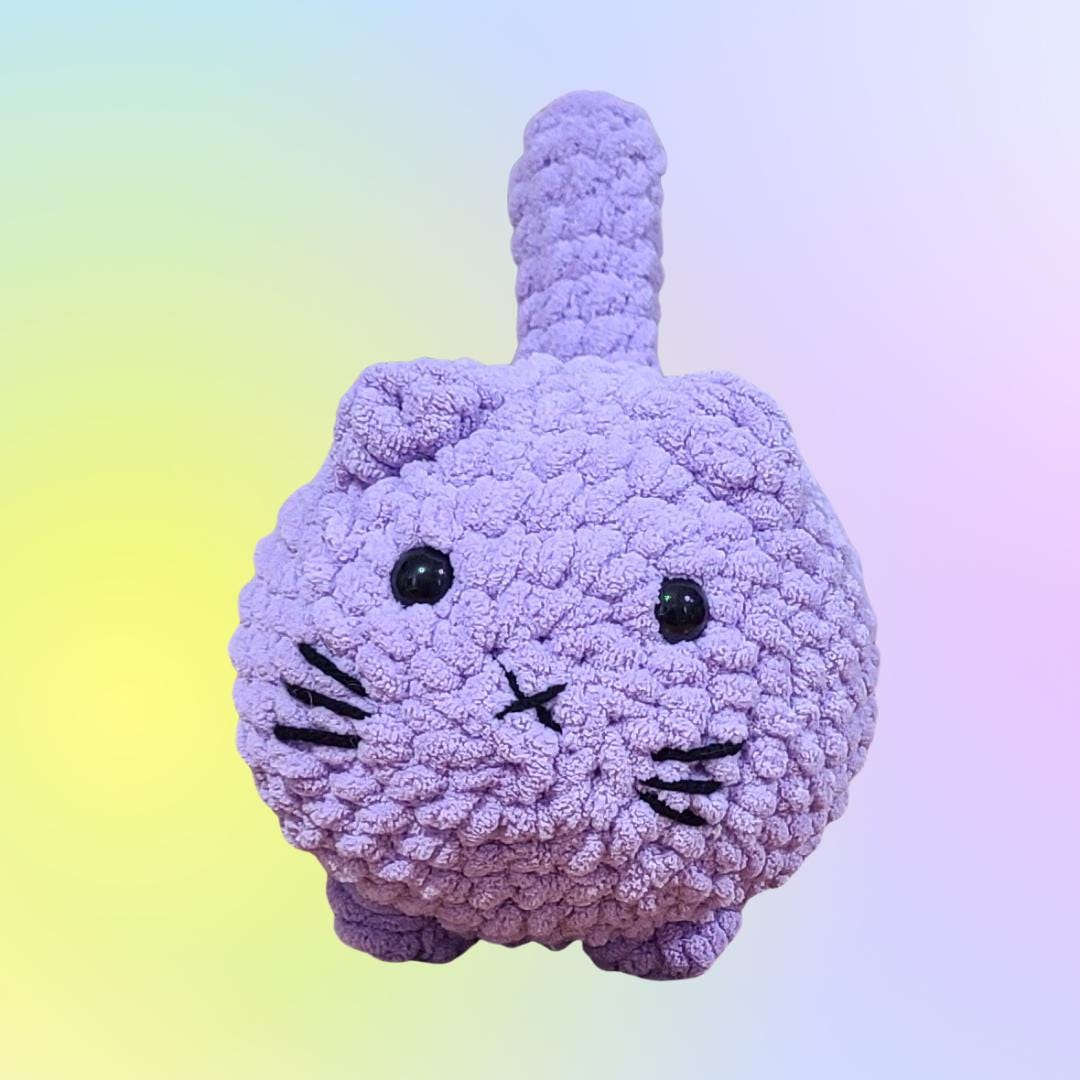 Amigurumi Loaf Cat, Crochet Loaf Cat, Cuddly Best Friend, Chubby Kitty ...