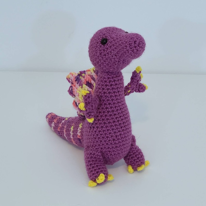 Handmade Crochet Spinosaurus Amigurumi Dinosaur - Etsy Ireland