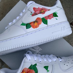 Floral Design Custom Air Force 1's af1s - Etsy Canada