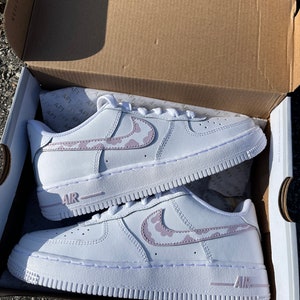 Pastel Purple Cow Print Custom Air Force 1's (af1s) - Etsy