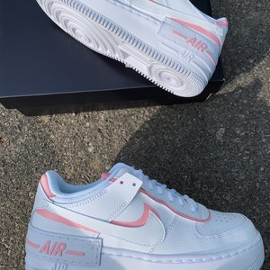 Baby Pink Shadow Custom Air Force 1's af1s - Etsy Canada