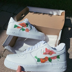 Floral Design Custom Air Force 1's af1s - Etsy Canada