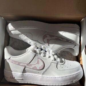 Pastel Purple Cow Print Custom Air Force 1's (af1s) - Etsy