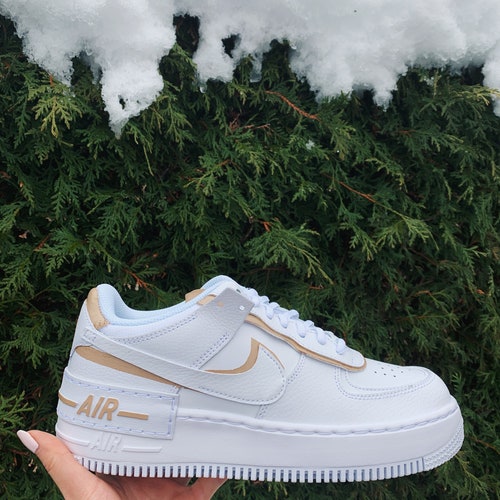 Tan Shadow Custom Air Force 1's af1s - Etsy Canada