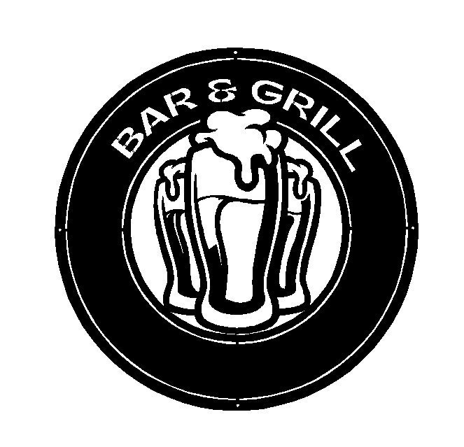 DXF File Bar & Grill Sign - Etsy