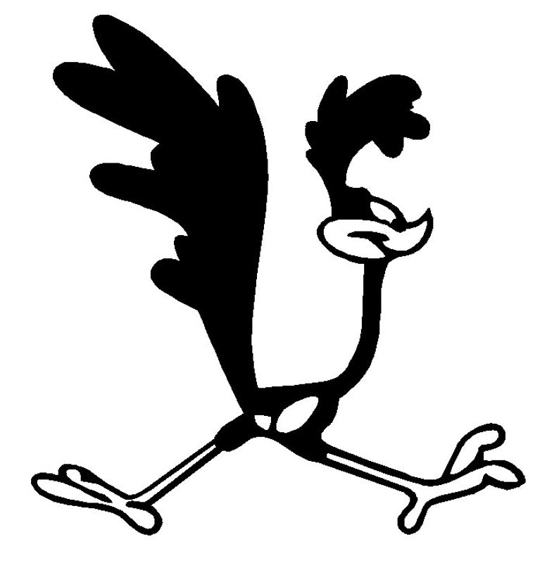 DXF File Roadrunner Road Runner Beep Beep - Etsy
