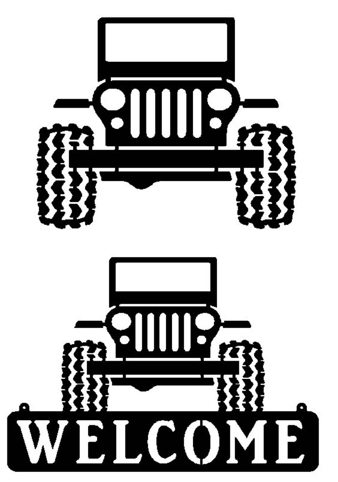 DXF File off Road Buggy Welcome Sign - Etsy