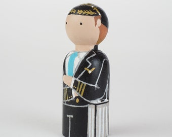 Family Peg Doll Occupational Gift Dentist Peg Dolls | Etsy