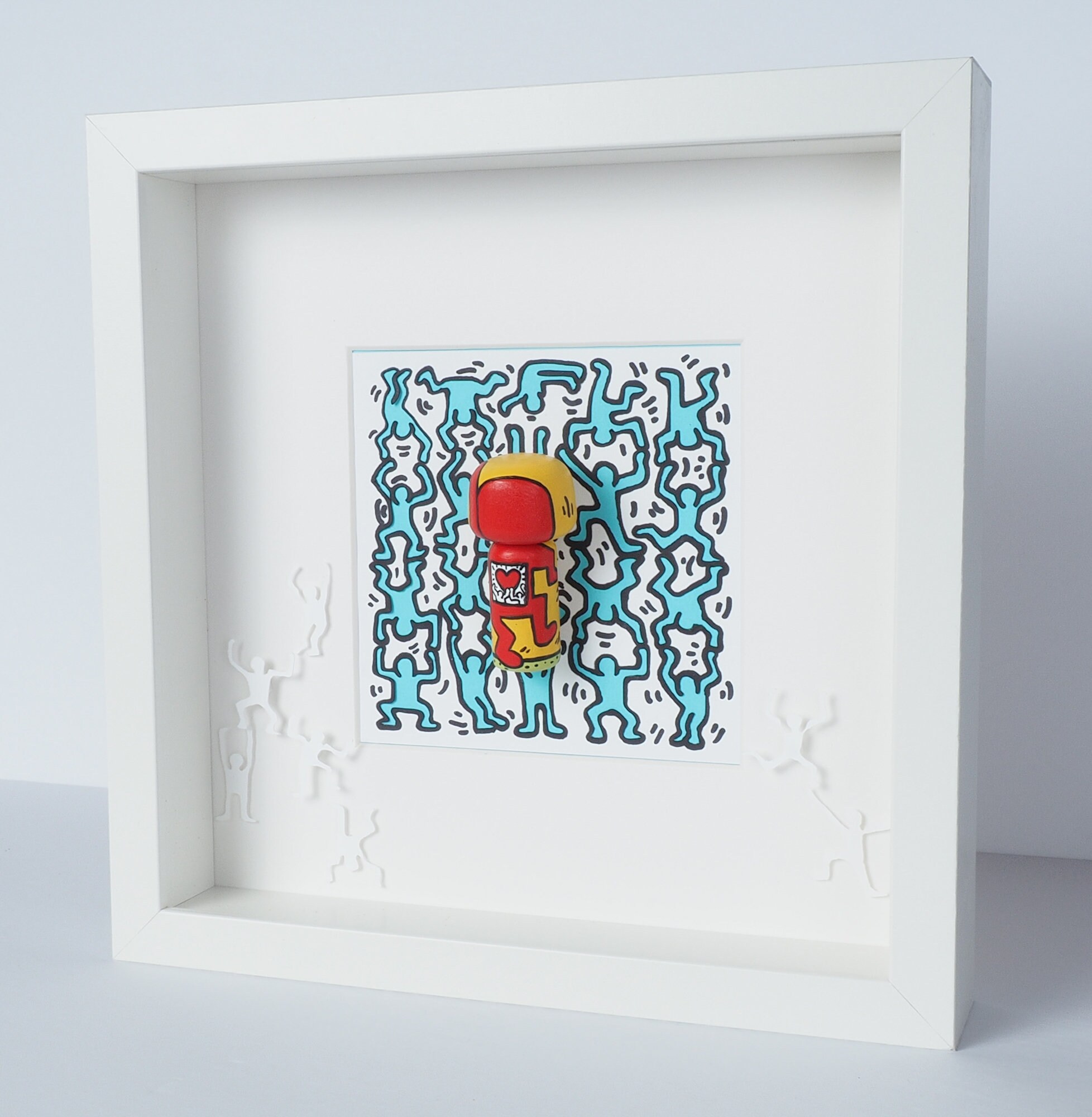 Keith Haring Mini Kokeshi limited Edition | Etsy