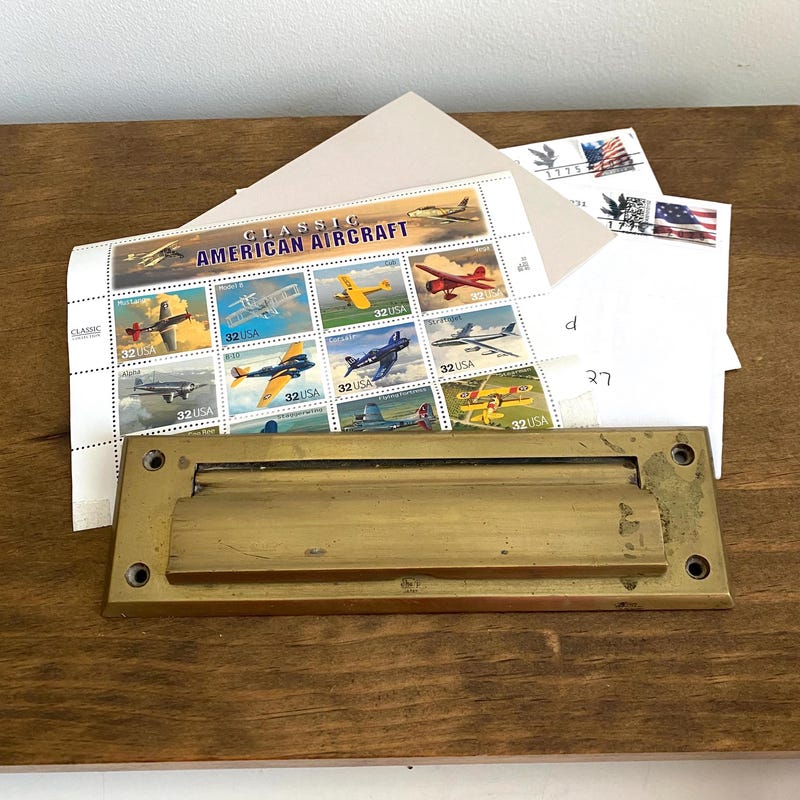 Antique Mail Slot - Etsy