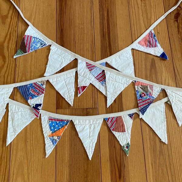 Upcycled Banner - Etsy