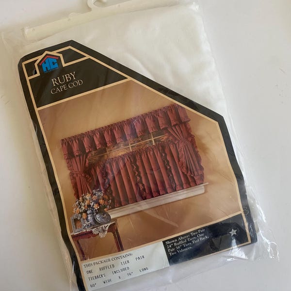 Cape Cod Curtains - Etsy