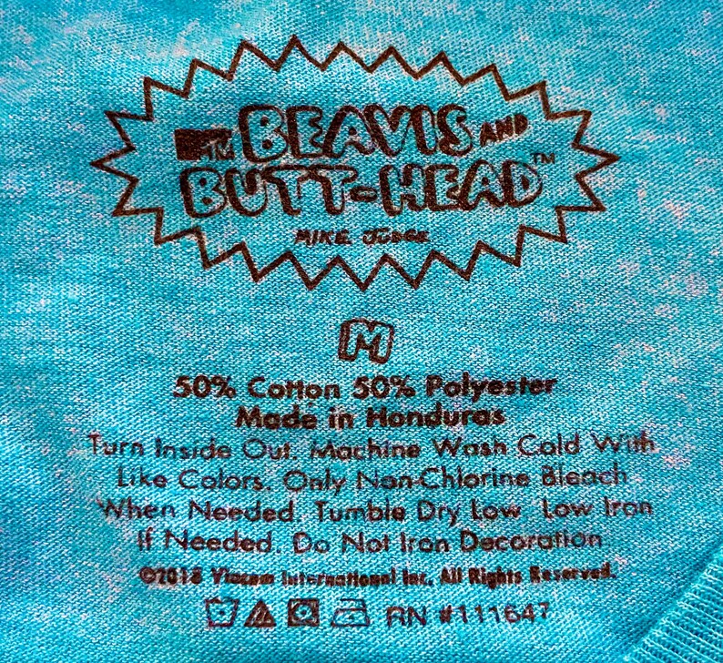 Vintage Beavis and Butthead Cornholio T-shirt, Sz M - Etsy