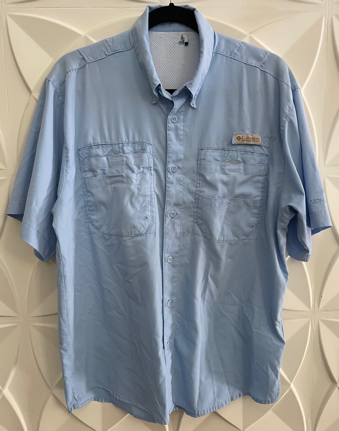 Vintage Columbia Performance Fishing Gear Shirt, Sz L - Etsy