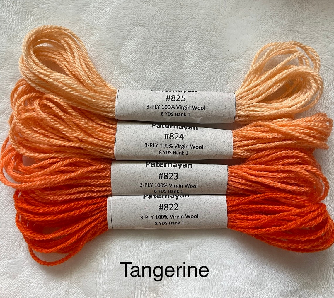 Paternayan Needlepoint Persian Wool Yarn 8 Yds 3 Ply Skeins in - Etsy