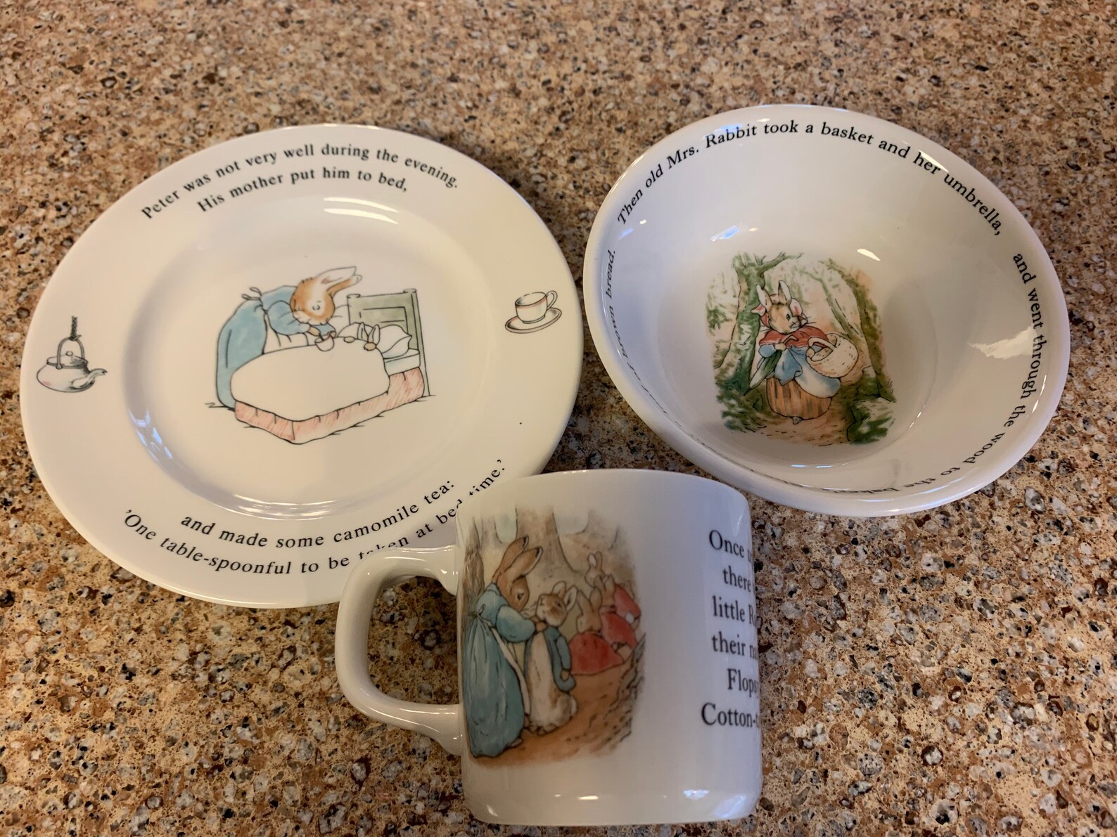 Peter Rabbit by Frederick Warne & Co. Porcelain Plate Bowl | Etsy