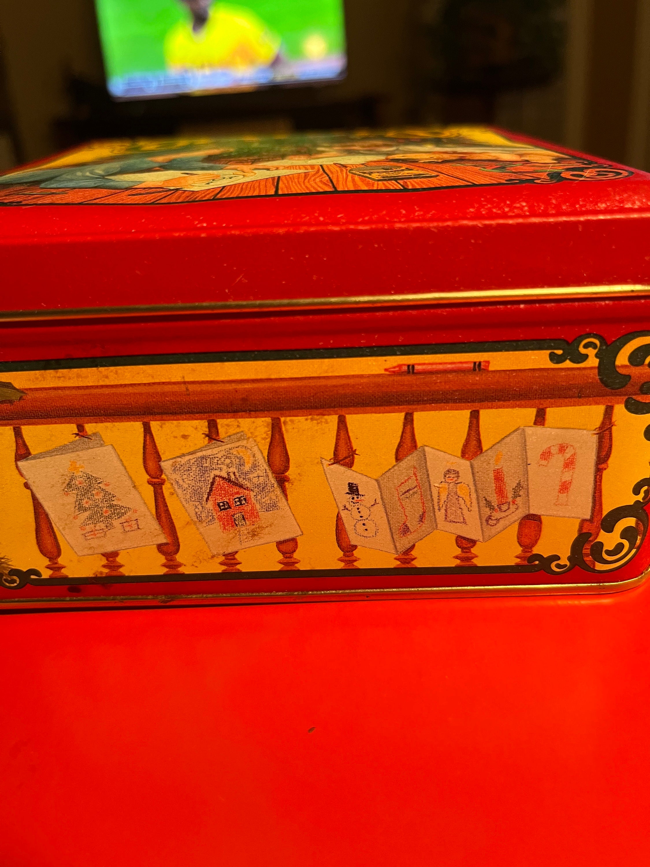 1992 Crayola Crayon Metal Box - Etsy