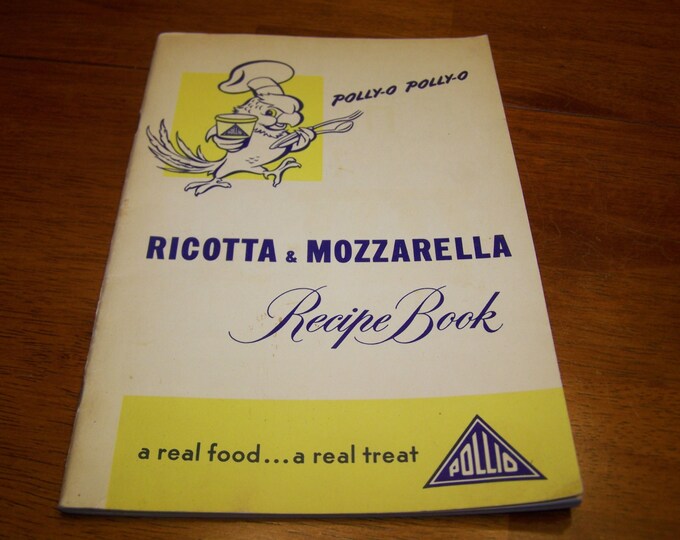 Polly-o Cooking and Cheese Recipe Book - 1968 - Etsy