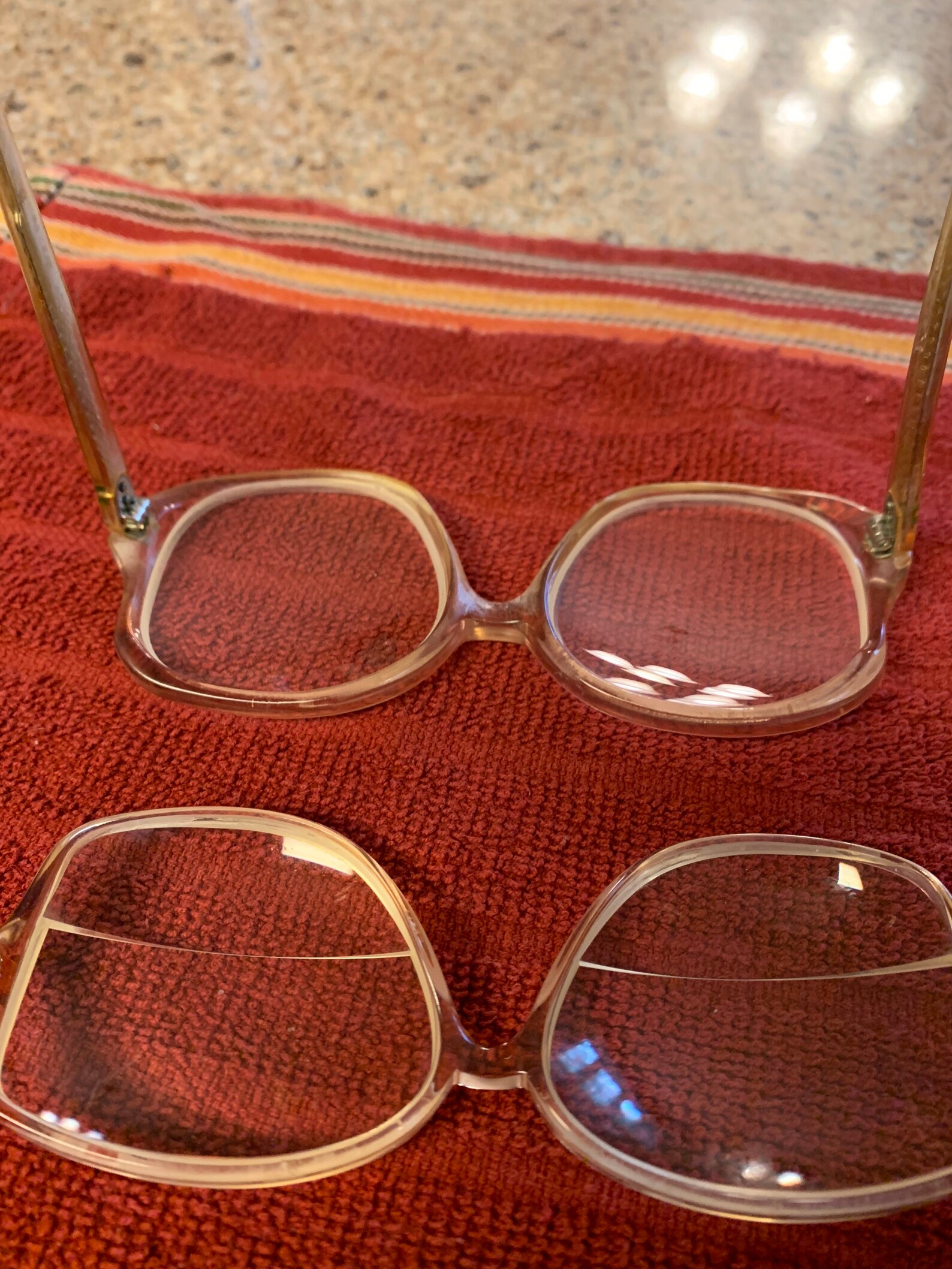 Two Pair of Vintage Eyeglasses - Etsy