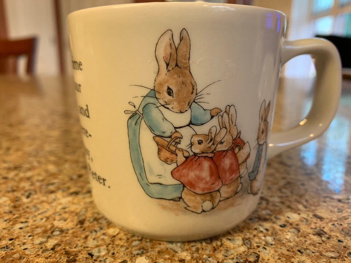 Peter Rabbit by Frederick Warne & Co. Porcelain Plate Bowl | Etsy