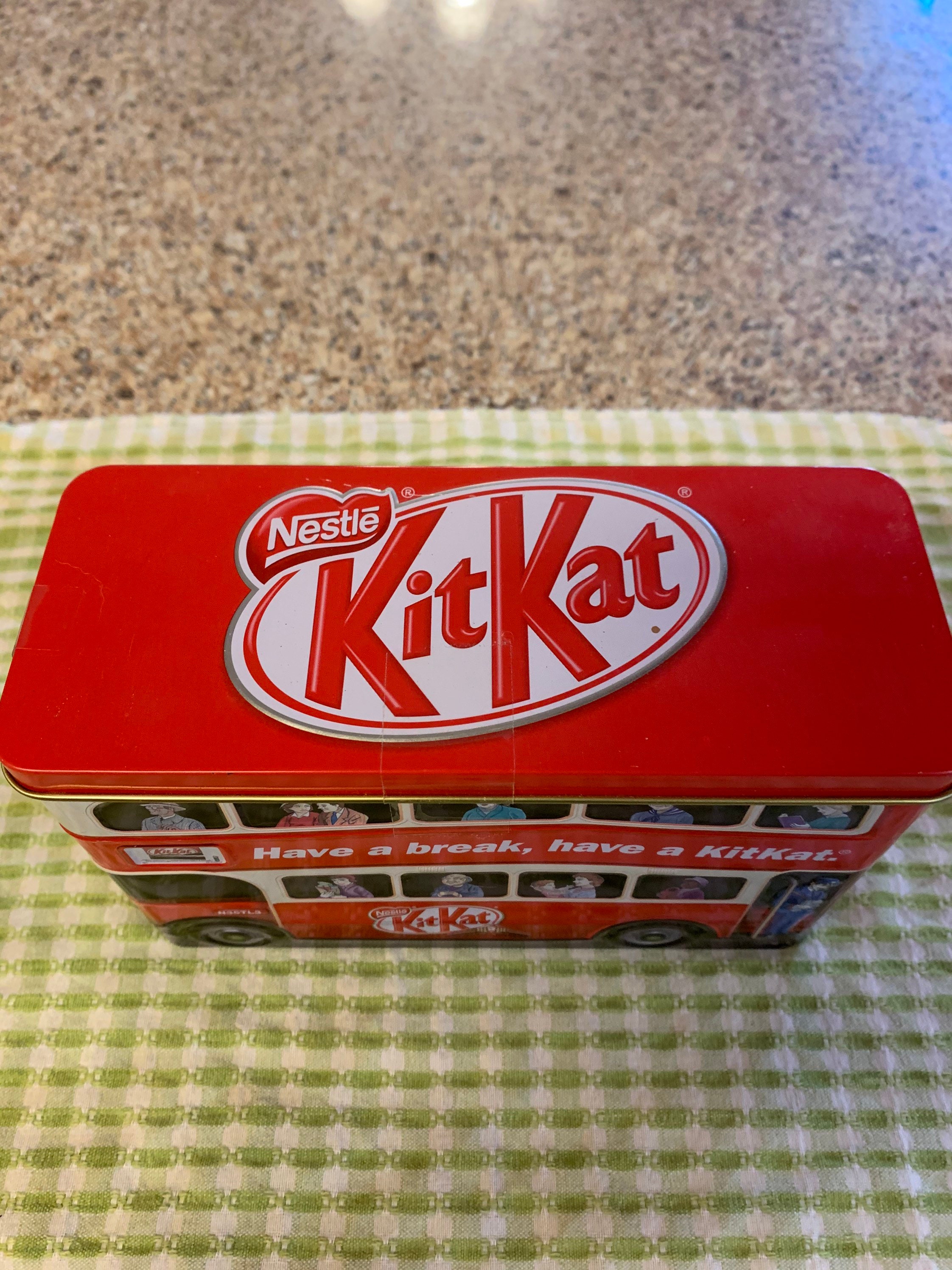 KIT KAT Tin Advertising Bus | Etsy