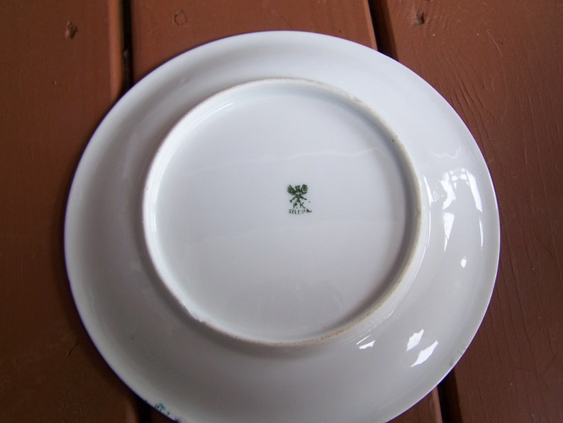 P. K. Silesia Handpainted Porcelain Plate - Etsy