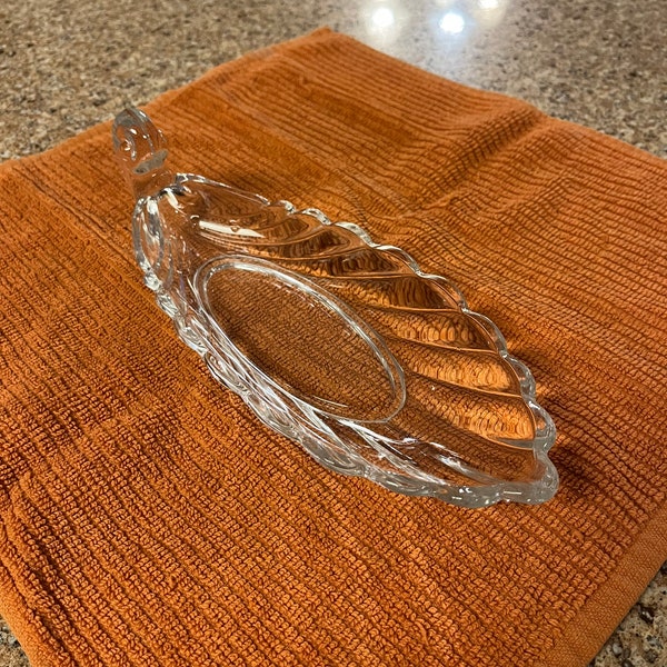 Glass Pickle Dish - Etsy