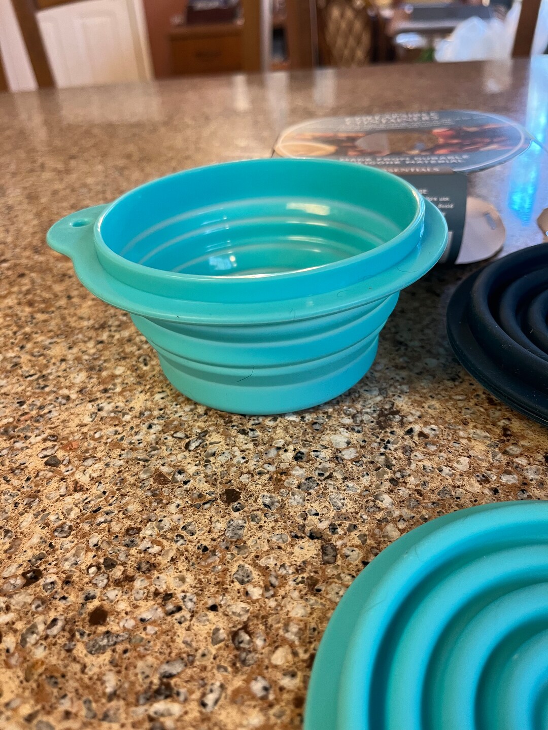 Silicone Collapsible Bowls With Lids —set of 2 - Etsy