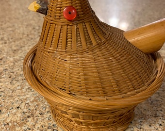 Wicker Chicken | Etsy