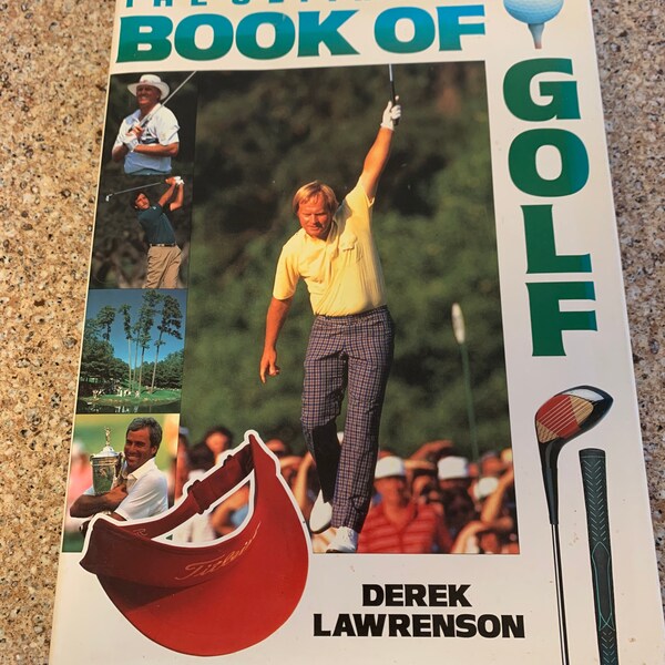 Book of Golf Courses - Etsy