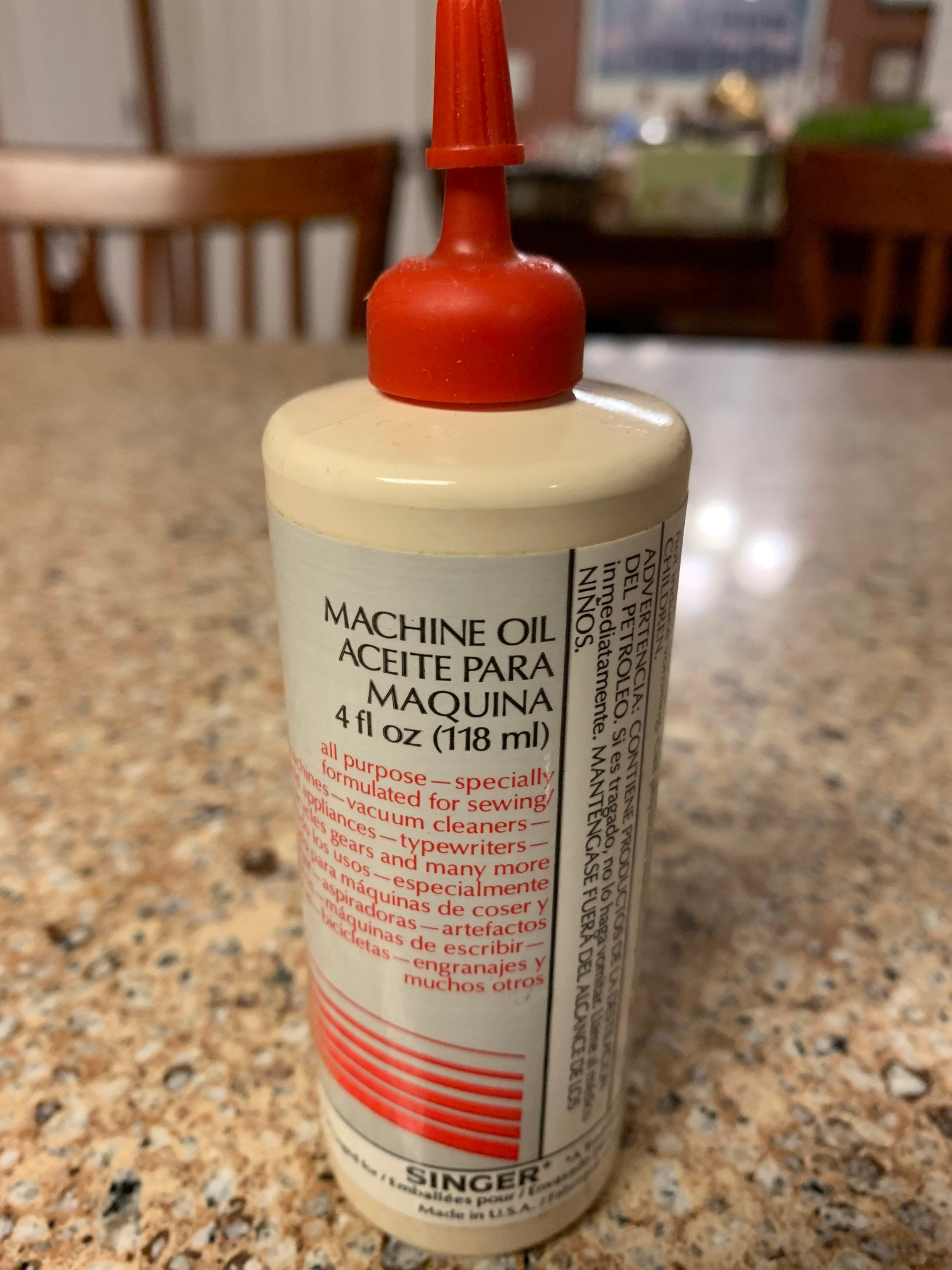 Vintage Singer Sewing Machine Oil Original Bottle - Etsy