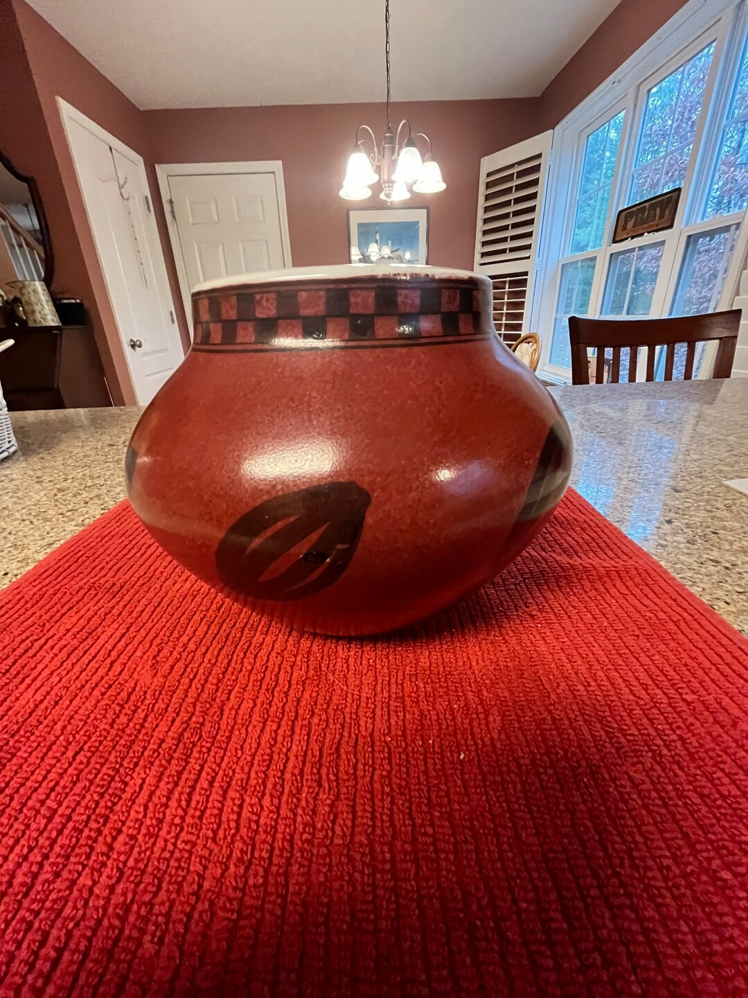 Global Village “anasazi” Porcelain Pottery Vase or Planter - Etsy