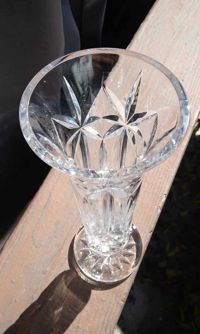 Gorgeous Waterford Cut Crystal Balmoral Ireland Vase - Etsy