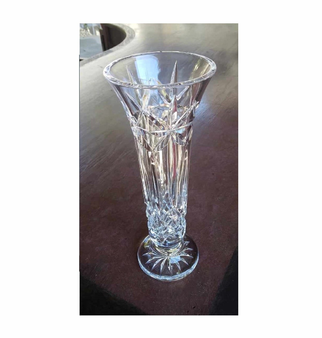 Gorgeous Waterford Cut Crystal Balmoral Ireland Vase - Etsy