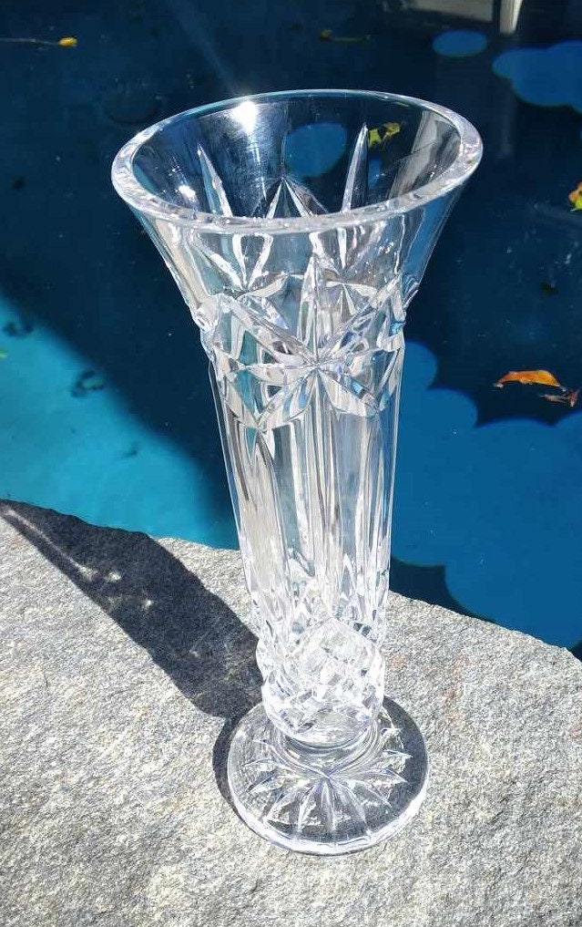Gorgeous Waterford Cut Crystal Balmoral Ireland Vase - Etsy