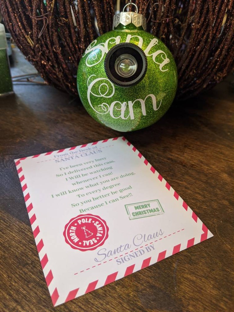 Santa Cam camera From North Pole Christmas | Etsy