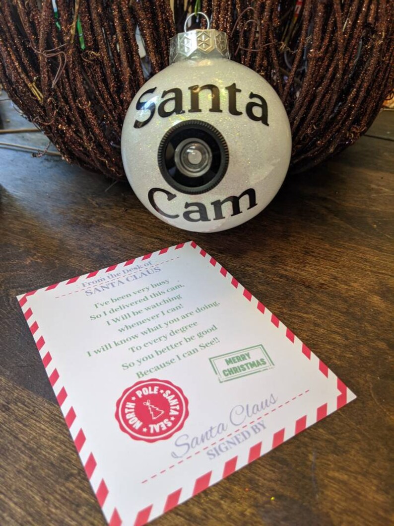 Santa Cam camera From North Pole Christmas | Etsy