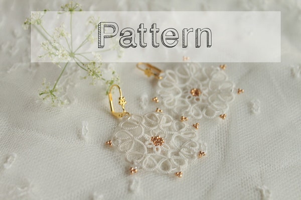 Pdf Shuttle Tatting Chamomile Set Pattern Etsy Canada