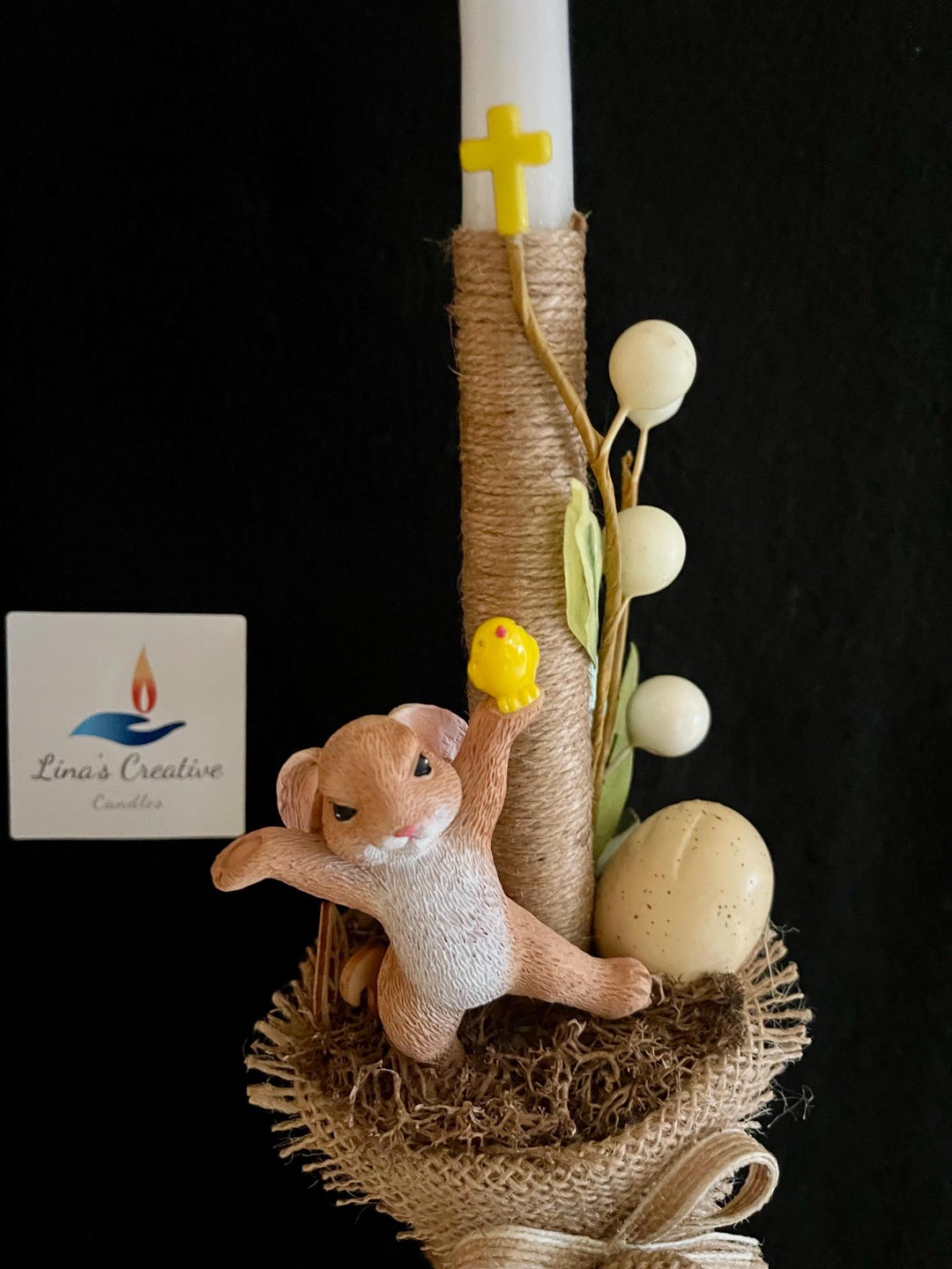 Easter Candle, Easter Lambatha, Palm Sunday Candle, Orthodox Easter ...