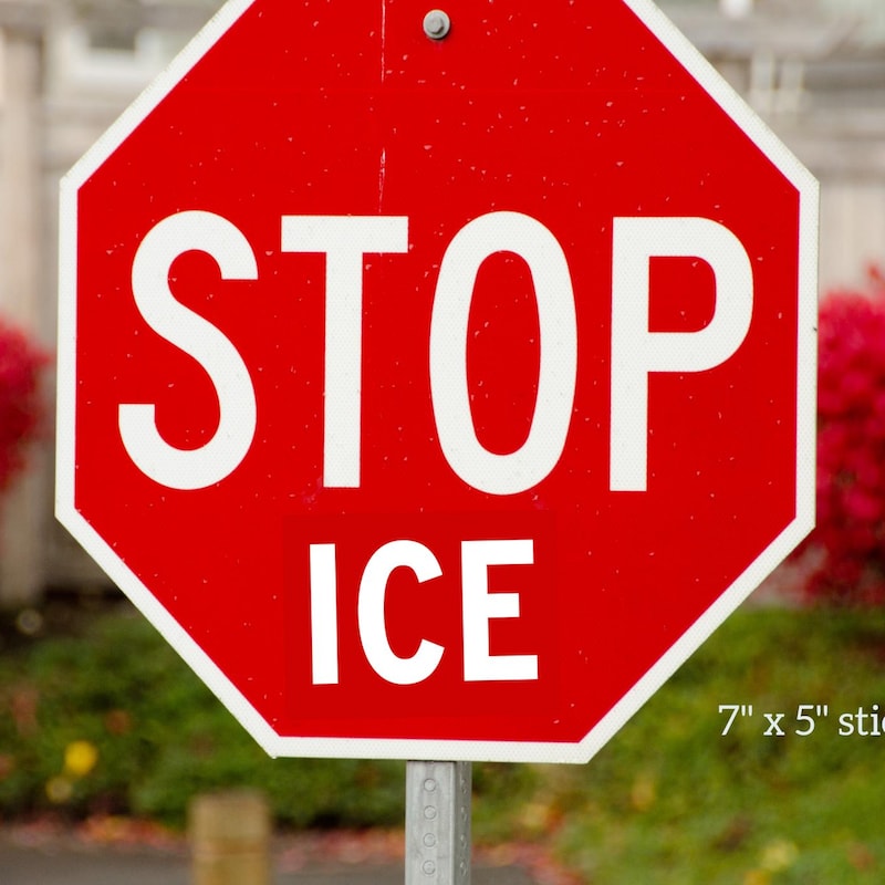 Anti Ice Bumper Stickers - Etsy