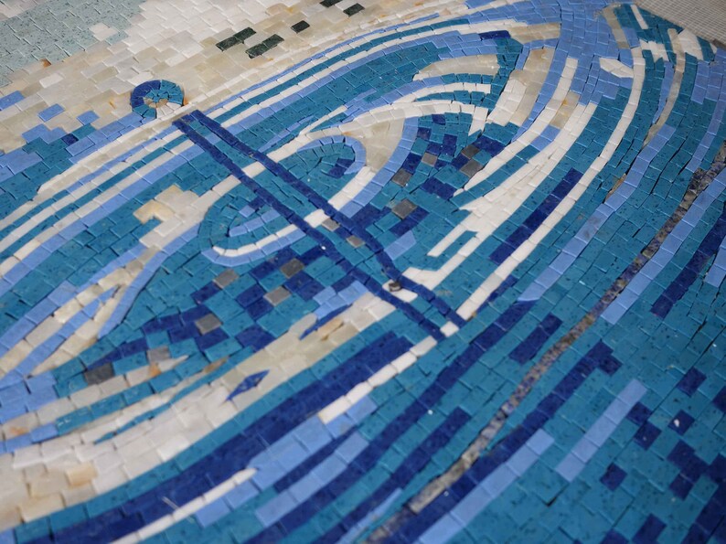 Raindrop Mosaic Art - Handmade Wall Decor for Elegant Home Design - Etsy