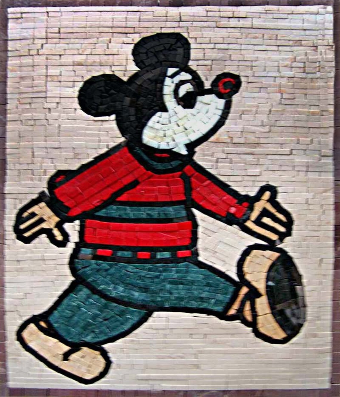 Mickey Mouse Marble Mosaic - Etsy