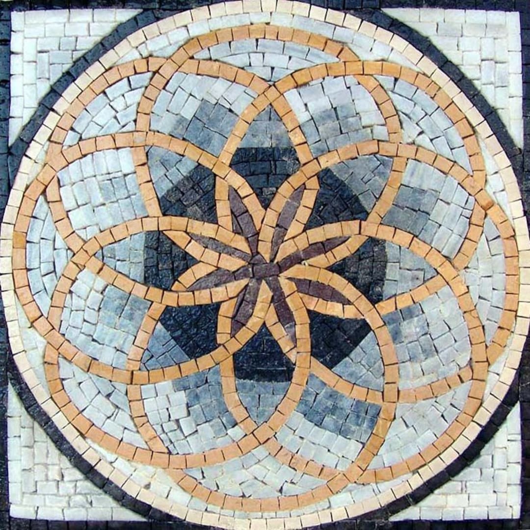 Handcrafted Stone Mosaic - Creation - Etsy