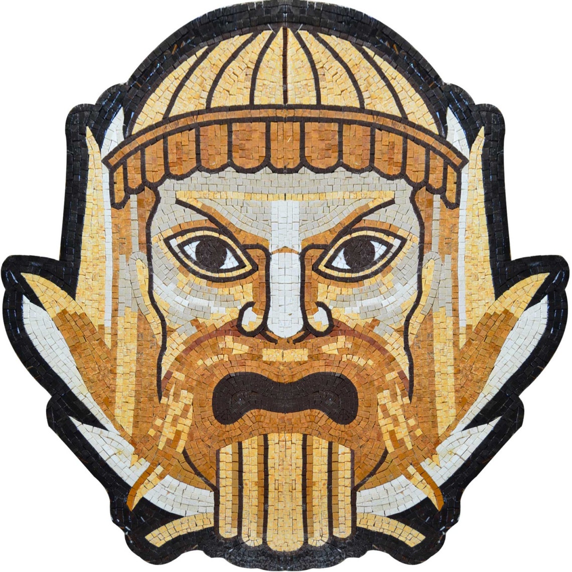 Illustrative Mosaic Zeus Handmade - Etsy