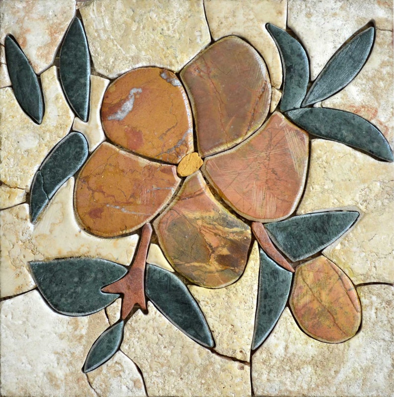 Floral Mosaic Tile Patterns - Etsy